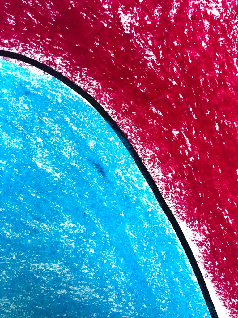 Blue hat Drawing by Lana Krainova | Saatchi Art