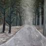 Forest in Russia Painting by Philippe Rudaz | Saatchi Art
