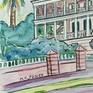 John Ravenel House Painting by Kristi Cavett Jones | Saatchi Art