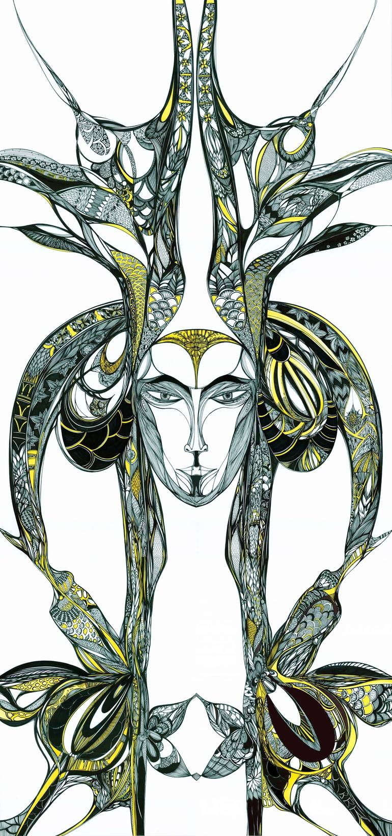 Dryad Drawing by Taia Bene | Saatchi Art