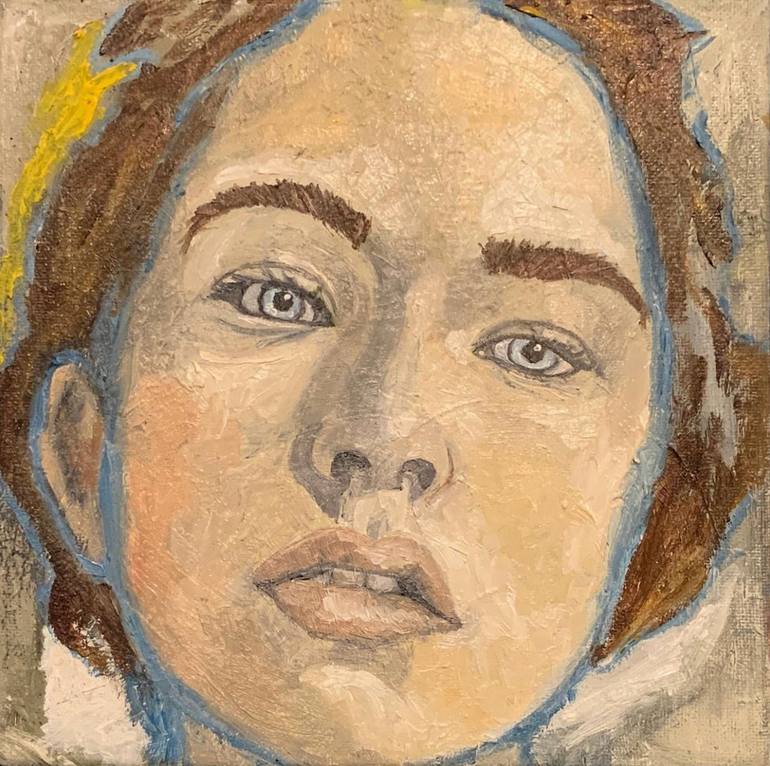 Portrait III Painting by Klara Edstrand | Saatchi Art