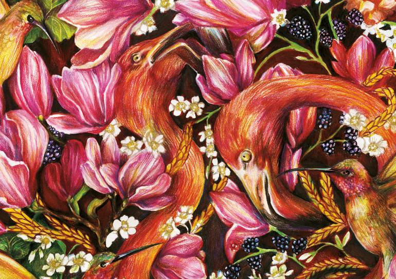 Delirium Drawing by Elena Schaefer | Saatchi Art