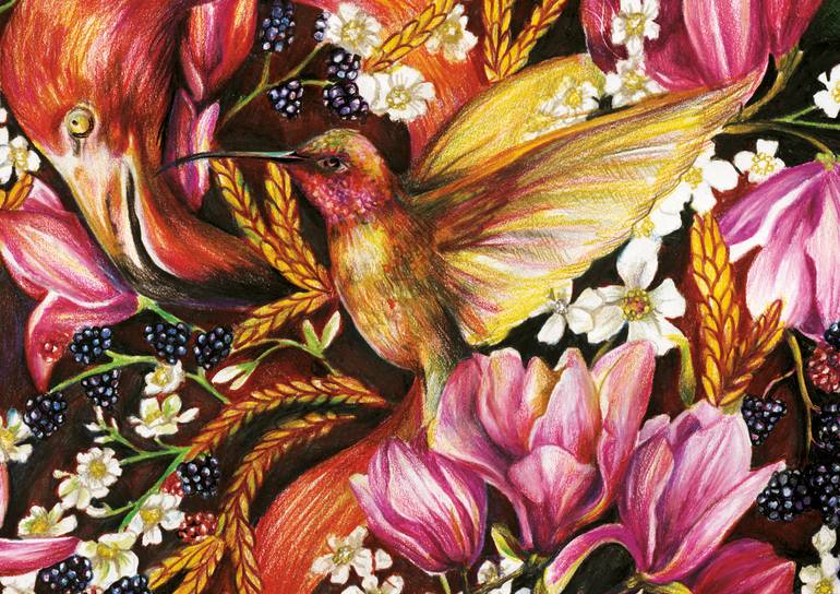 Delirium Drawing by Elena Schaefer | Saatchi Art