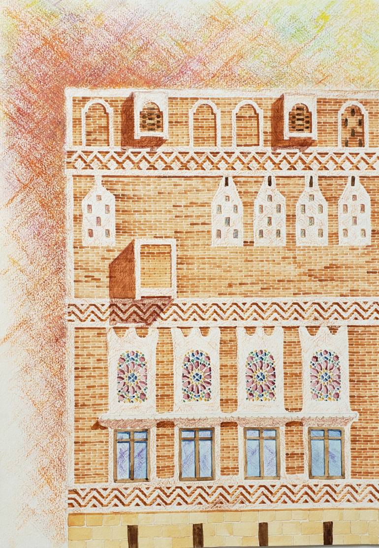 Wow architecture Painting by Nabil Sami | Saatchi Art