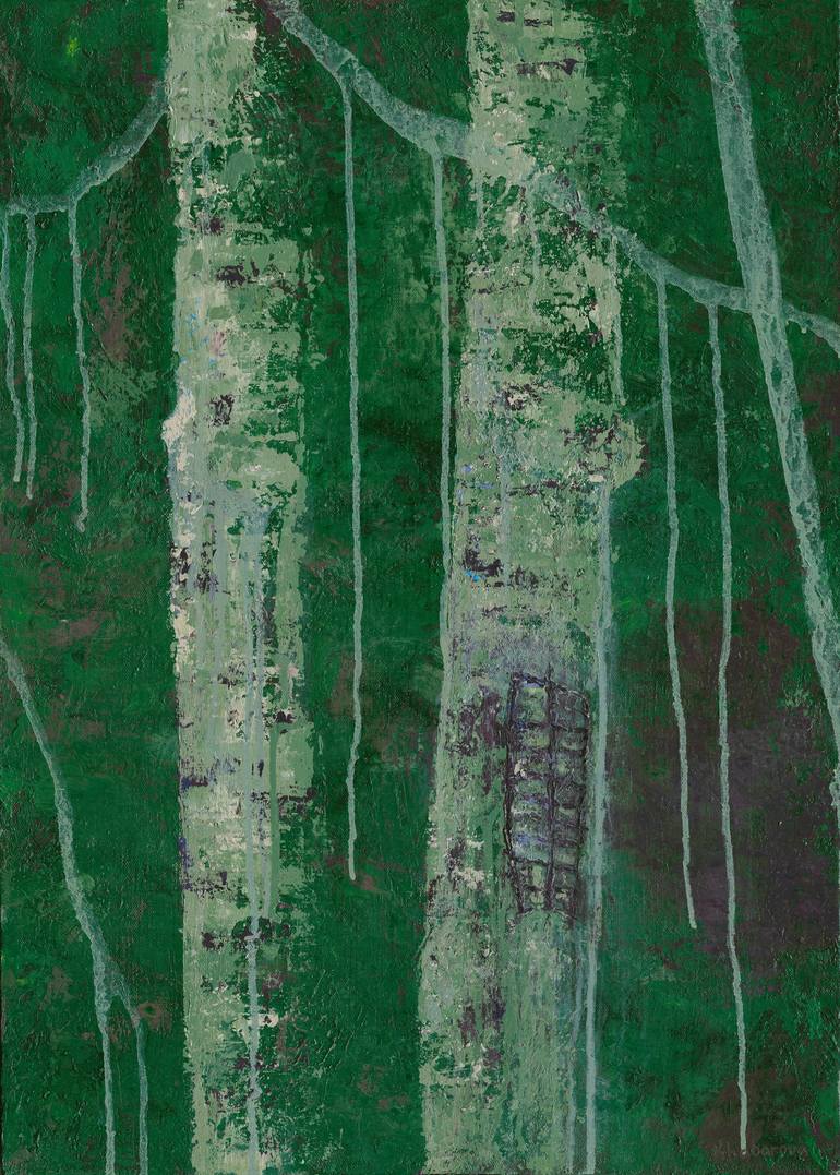 Ash Tree Painting by Galina Khabarova | Saatchi Art