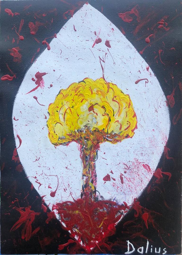 First Act - The Birth Painting by Darius Radu | Saatchi Art