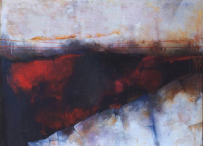 exodus abstraction bible story Painting by Romaya Puchman | Saatchi Art