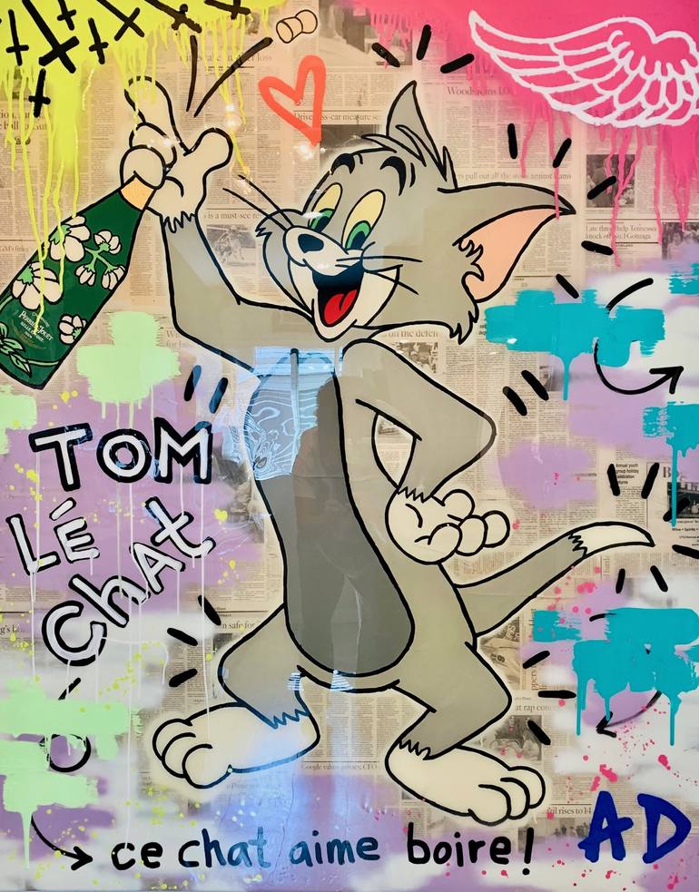 A Votre Sante! Painting by Alan Demers | Saatchi Art