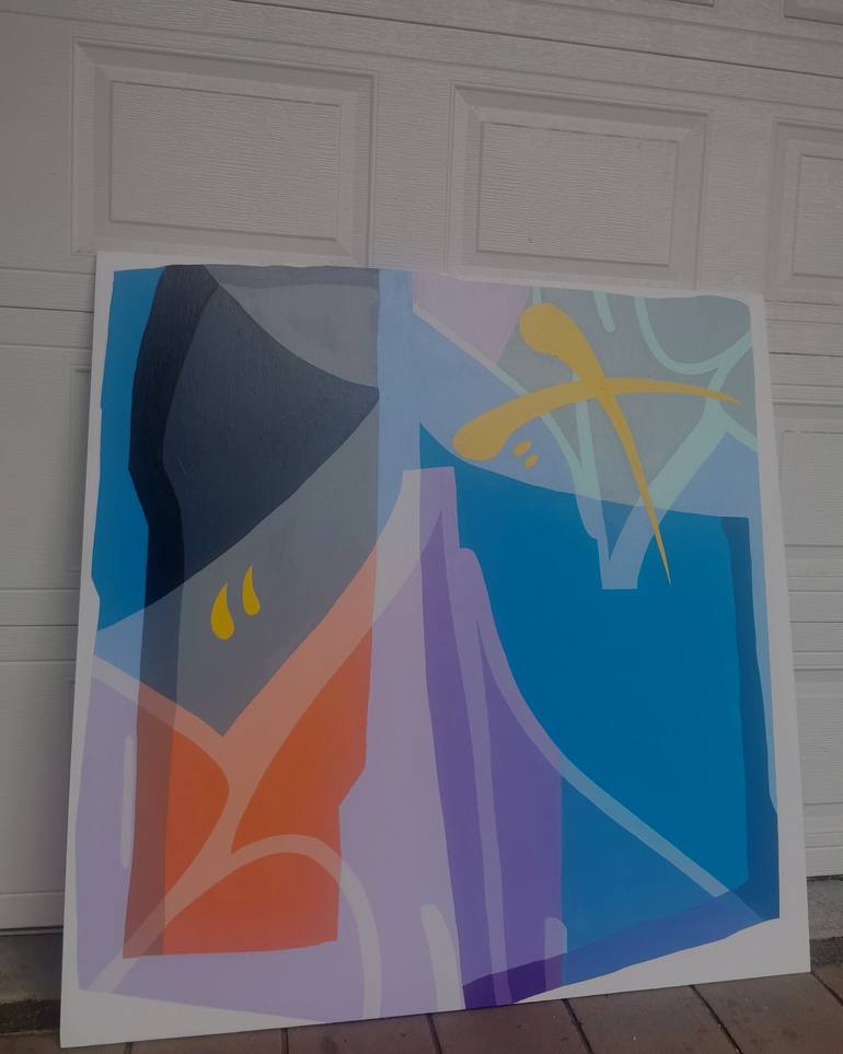 Graffiti lenses Painting by Cole Kaufman | Saatchi Art