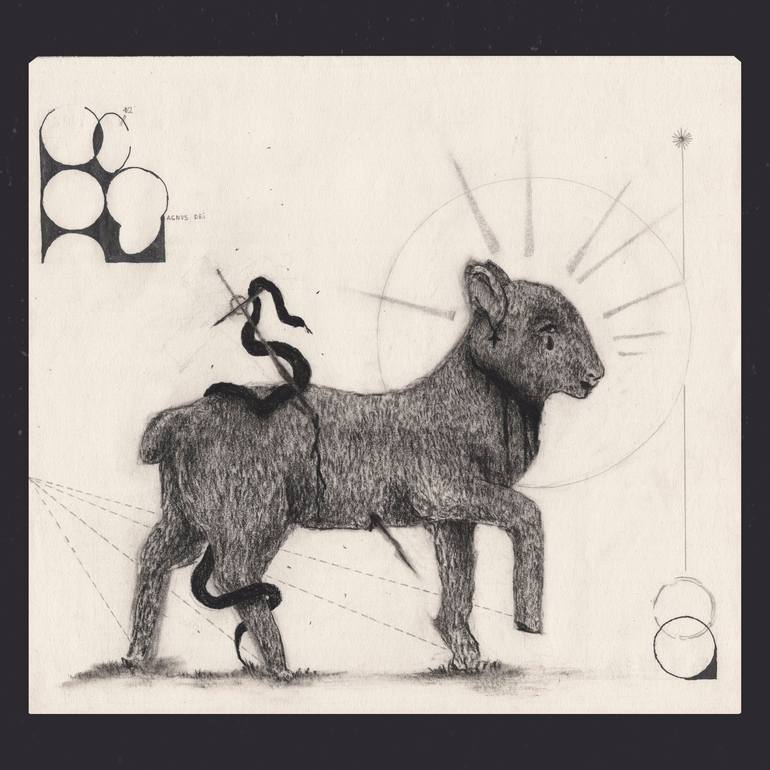 Agnus Drawing by Maksym Son | Saatchi Art