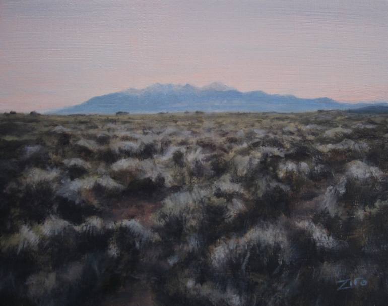 Blanca Blue Painting by Ron Zito | Saatchi Art