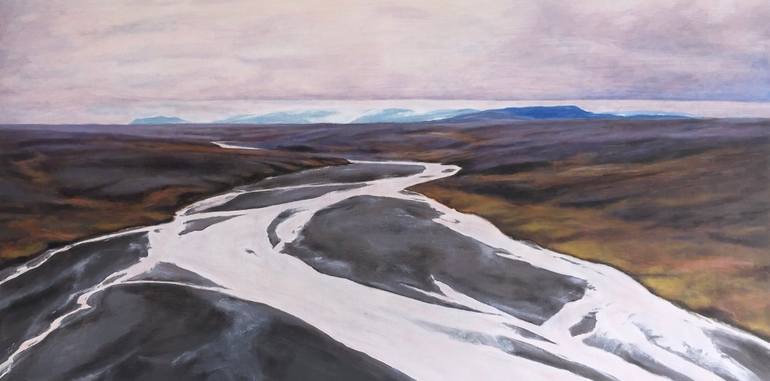 River of Milk 2 Painting by Ron Zito | Saatchi Art