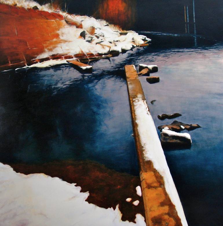 Burning Bush Painting by Ron Zito | Saatchi Art