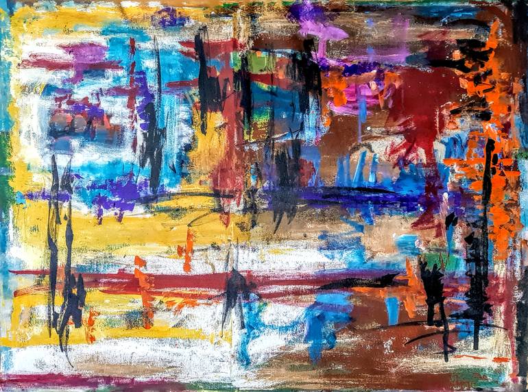 Aeon Painting by Pankaj Mishra | Saatchi Art