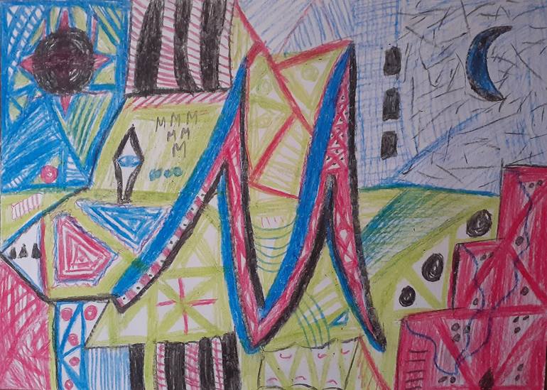 Mr. MMM Drawing by Mark Pechurin | Saatchi Art