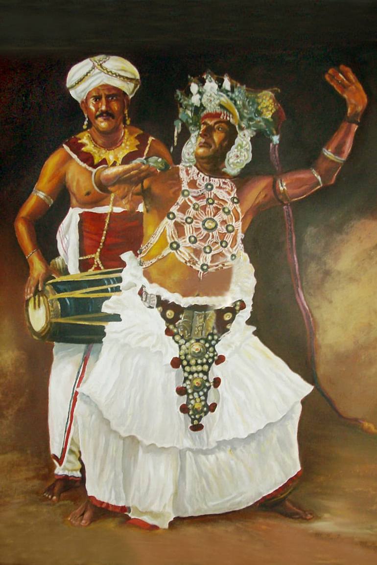 Triumphant Beat Painting by Nilantha Vidanarachchi | Saatchi Art
