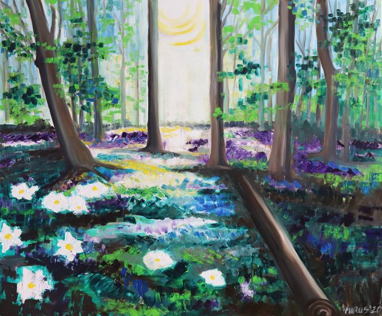 Springtime Painting by Sigrid Mirus | Saatchi Art