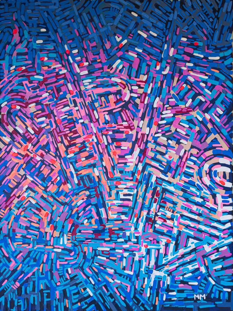 Untamed Painting by Marie Morrison | Saatchi Art