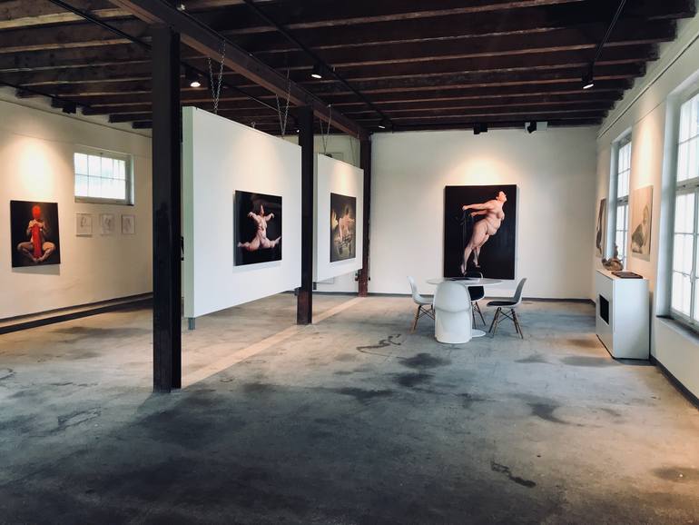 like a common thread Painting by Lilli Hill | Saatchi Art