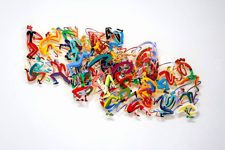 Disco (large version) Sculpture by David Gerstein | Saatchi Art