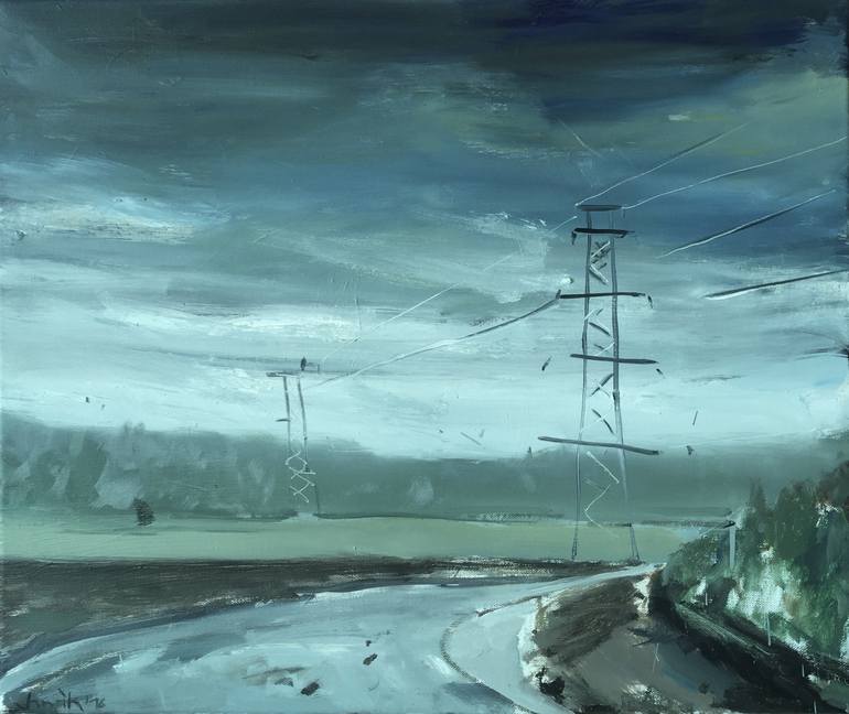 outing I. Painting by Rudolf Janák | Saatchi Art