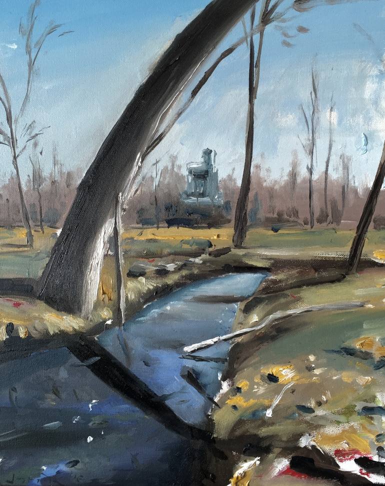 outing V. Painting by Rudolf Janák | Saatchi Art