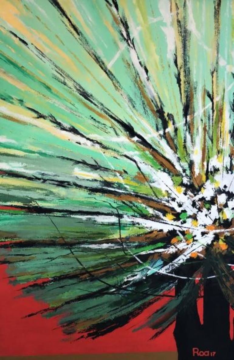 Sago Palm 2 Painting by Guillermo Roa | Saatchi Art