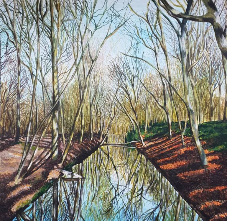 New Beginning Painting by Angie Hickson | Saatchi Art