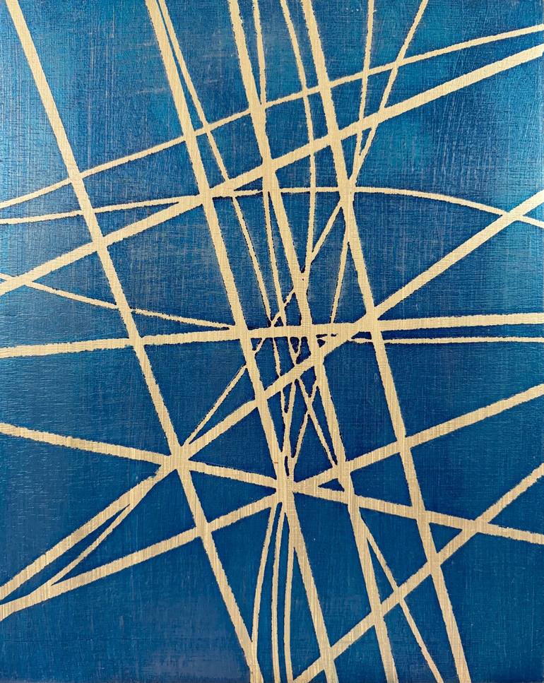 Network Theory Painting by John Long | Saatchi Art