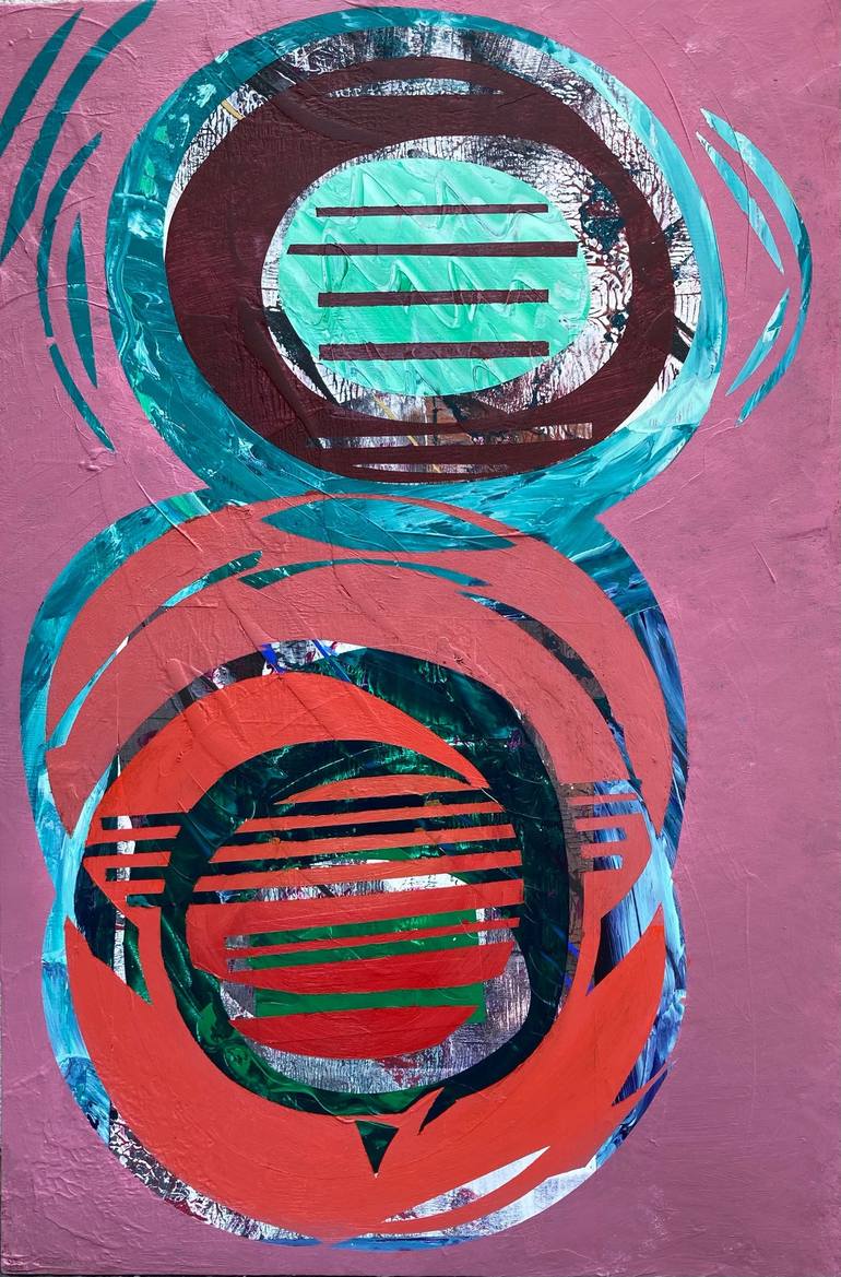 binary star system Painting by john long | Saatchi Art