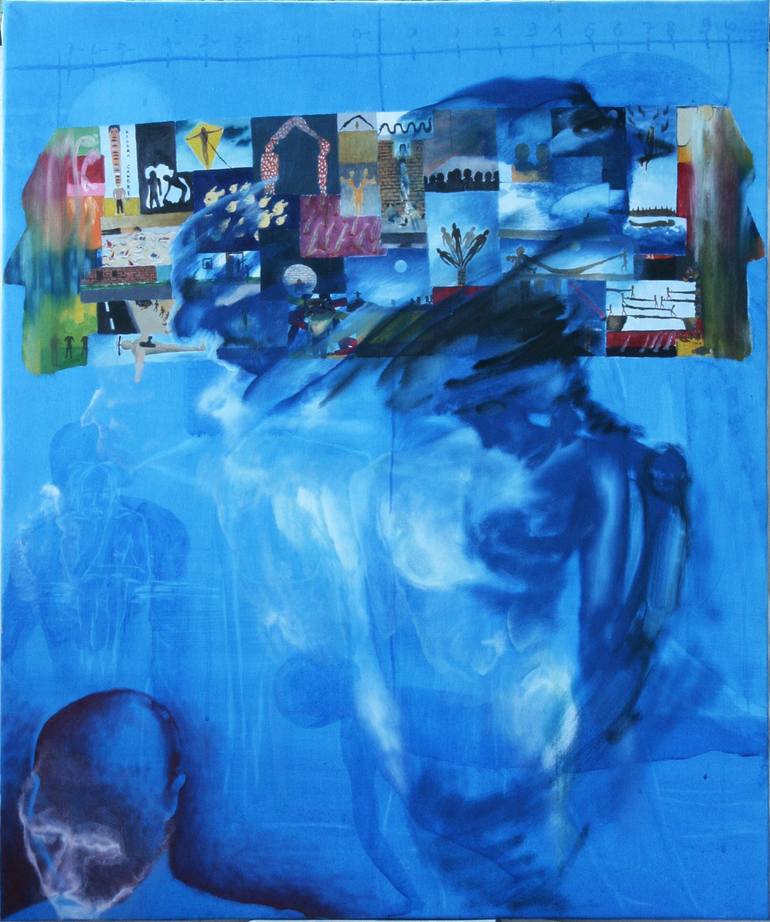 Head Series Painting by siget T | Saatchi Art