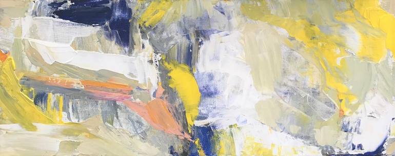 Vanilla Sky, 2019 Painting by Victoria Harrison | Saatchi Art