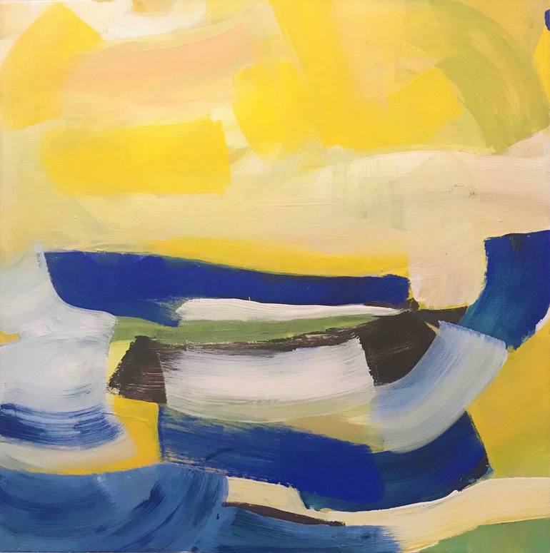 Chill in the air, 2019 Painting by Victoria Harrison | Saatchi Art