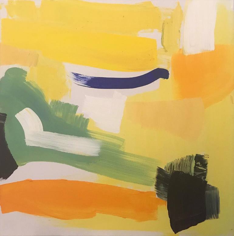 Summer sky II, 2019 Painting by Victoria Harrison | Saatchi Art