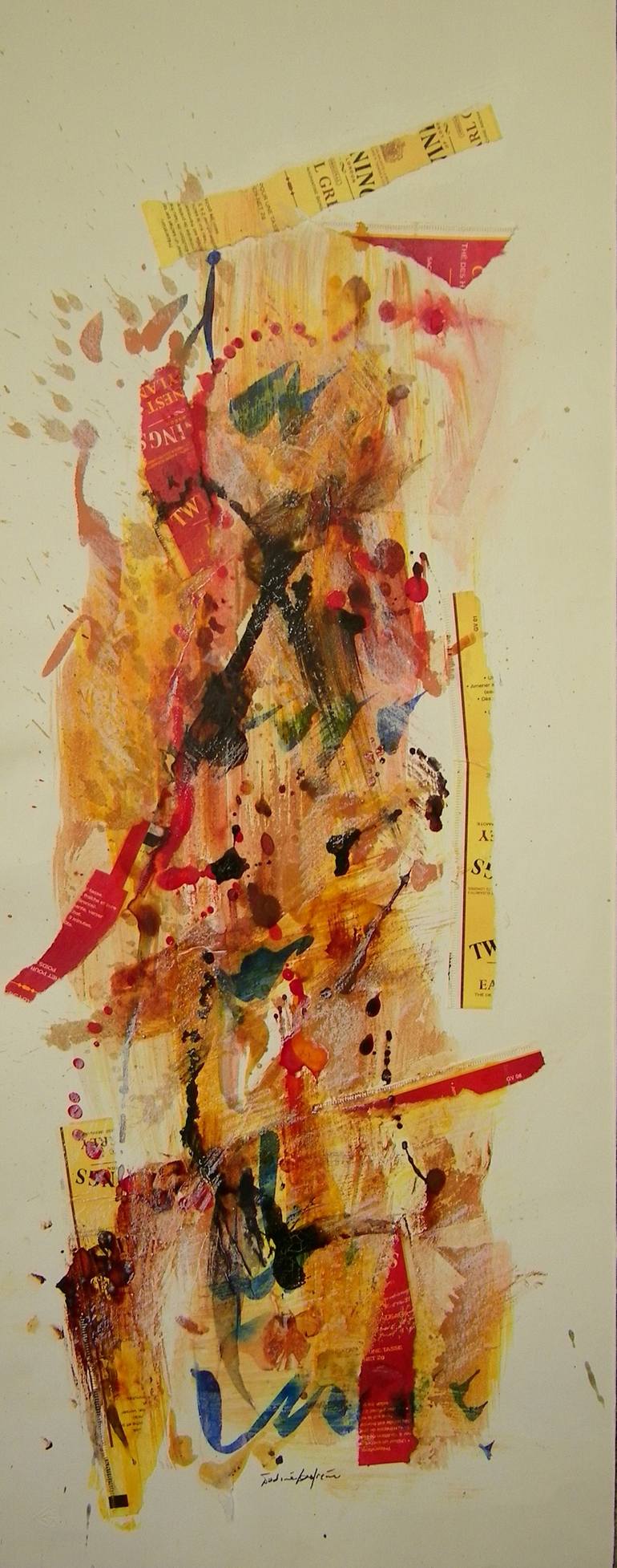 Twinings Painting by Nadine Dufrene | Saatchi Art