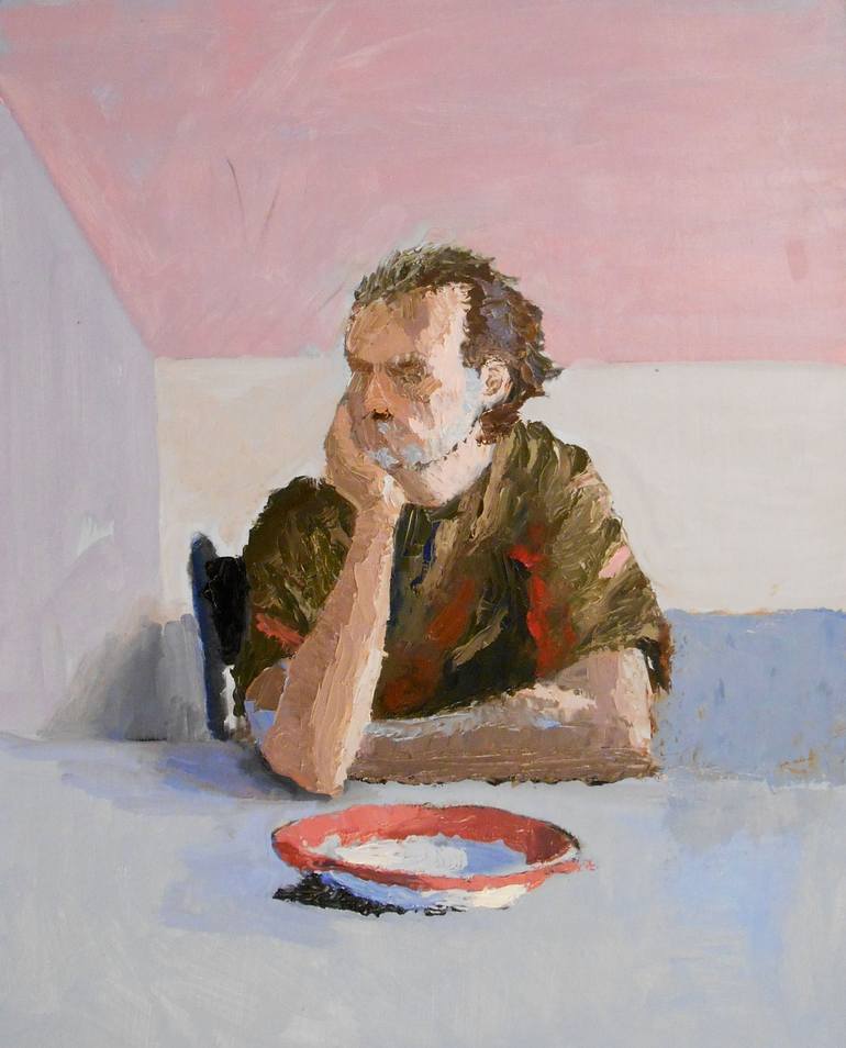 Contemplation Painting by Fred Bell | Saatchi Art