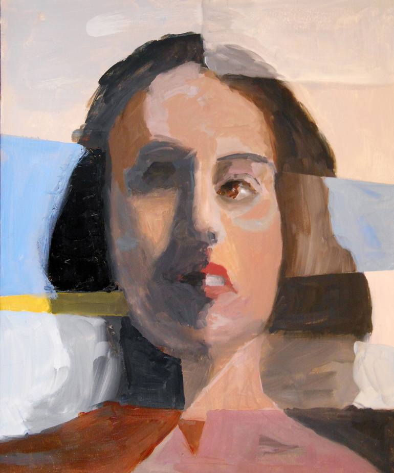 Fractured Female Painting by Fred Bell | Saatchi Art
