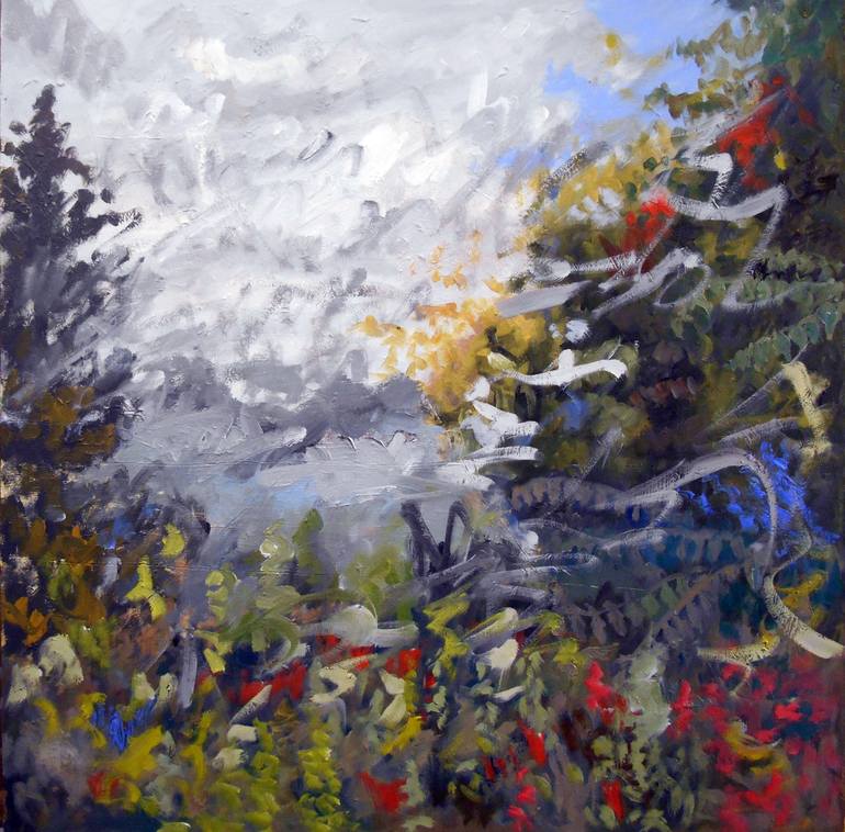 The Summer Lapsed Away Painting by Fred Bell | Saatchi Art