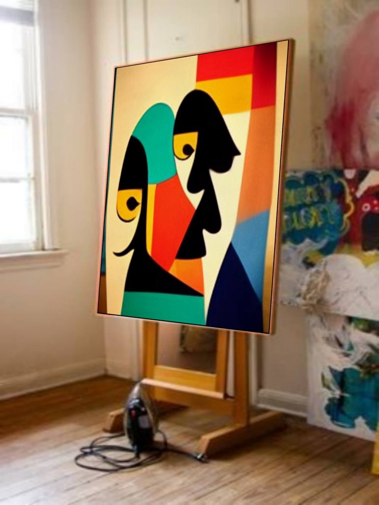The Observer - Inspired by Pablo Picasso Painting by Akash Bhisikar ...