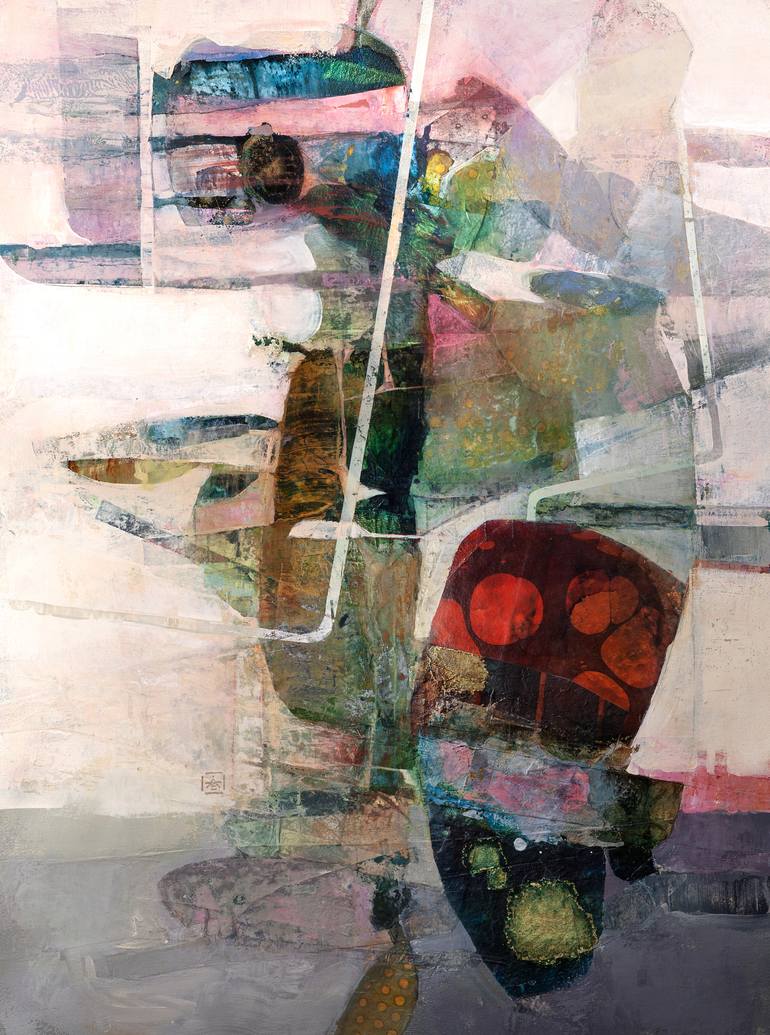 ES-Urban Botanical #96 Painting by Anna Carll | Saatchi Art