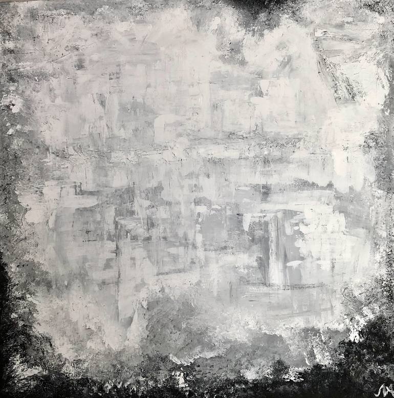 Exploring Edges Painting by Anja Martin | Saatchi Art