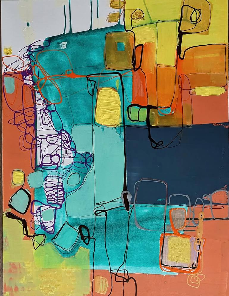 untitled Painting by Gayane Melikyan | Saatchi Art