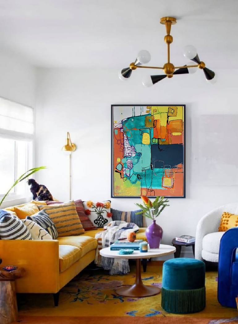 untitled Painting by Gayane Melikyan | Saatchi Art