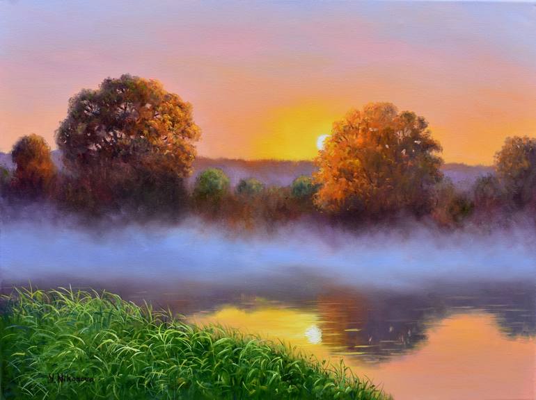Rise and Shine Painting by Yulia Nikonova | Saatchi Art