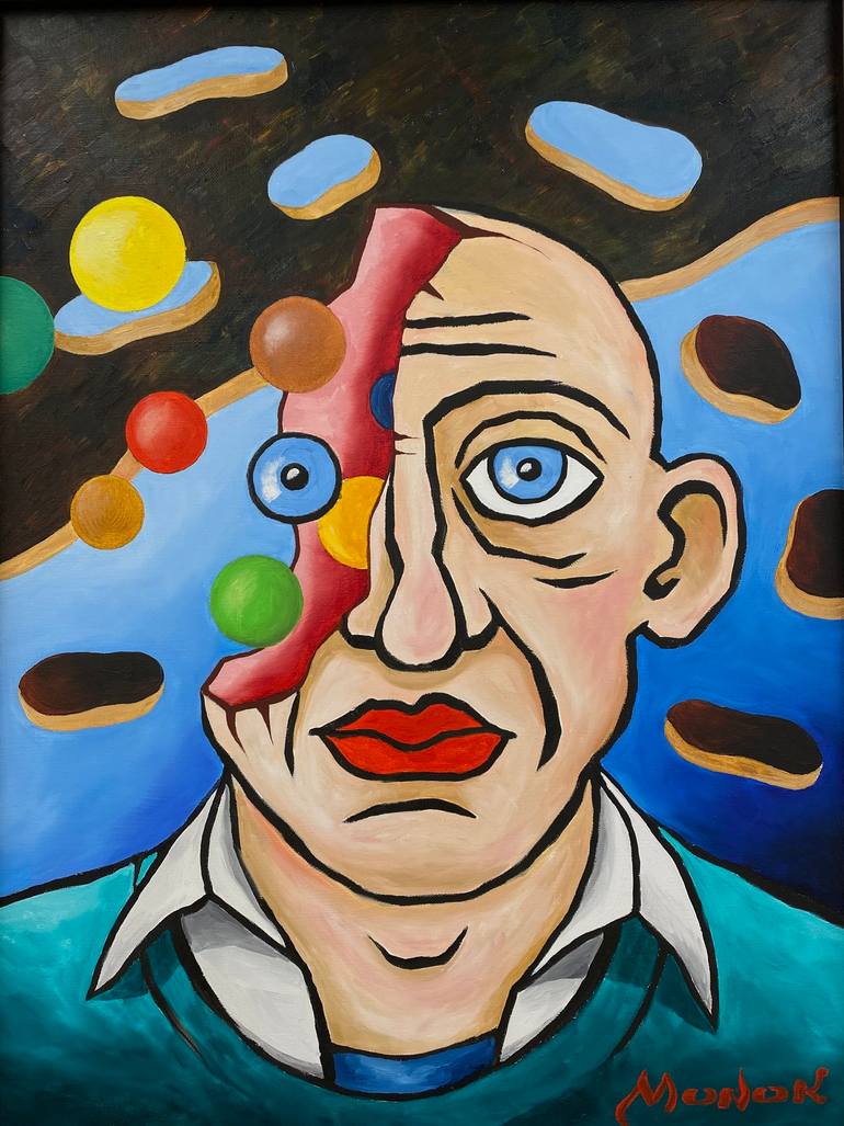 Doubt Painting by Yury Monok | Saatchi Art