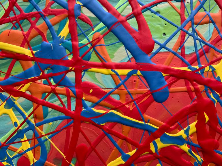 A Kryptonian Birthing Matrix Painting by Philip Leister | Saatchi Art