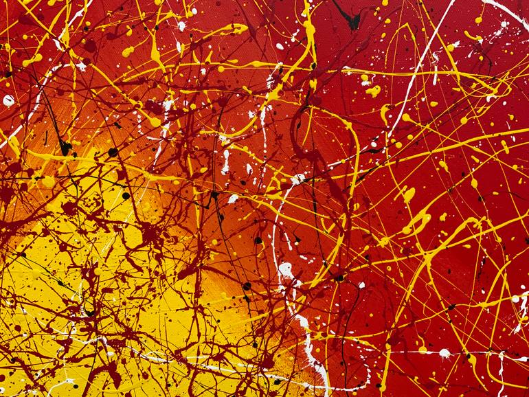 The Flashpoint Paradox Painting by Philip Leister | Saatchi Art