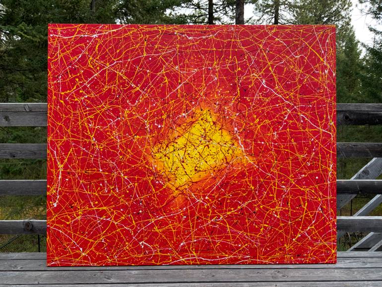 The Flashpoint Paradox Painting by Philip Leister | Saatchi Art