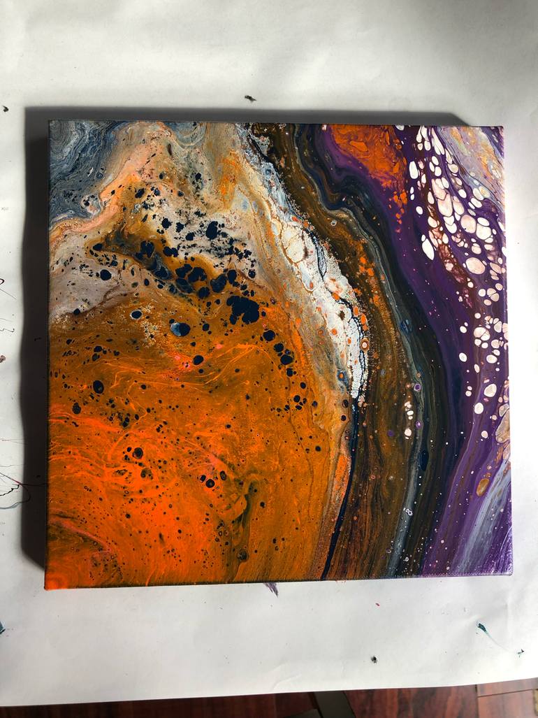 Mixed Feelings Painting by Amanda Ferrel | Saatchi Art