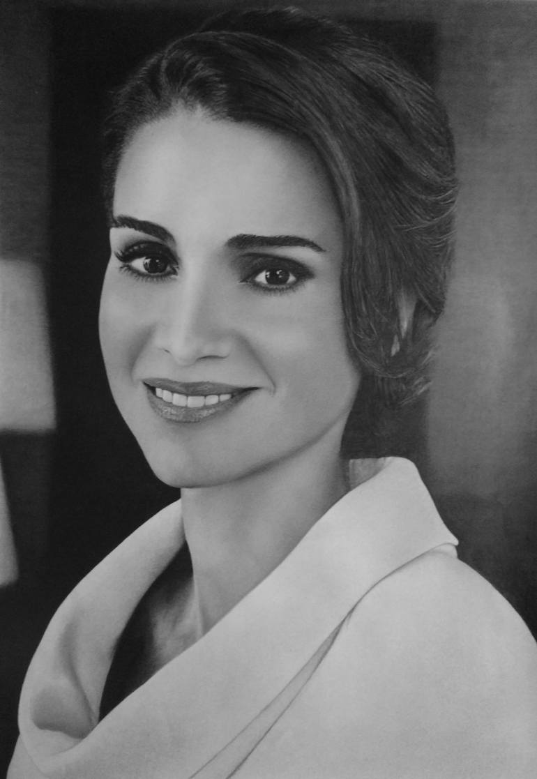 Rania Drawing by Alberto Izcara | Saatchi Art